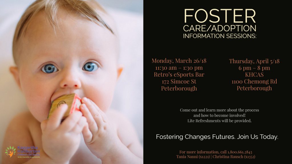 Foster Care / Adoption Information Sessions